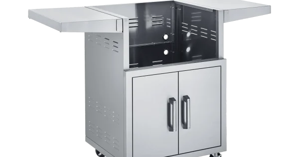 Broilmaster Stainless Steel Cart for 32-Inch B-Series Grills