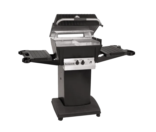 Broilmaster P4X Portable Premium Gas Grill w/ Charmaster Briquets